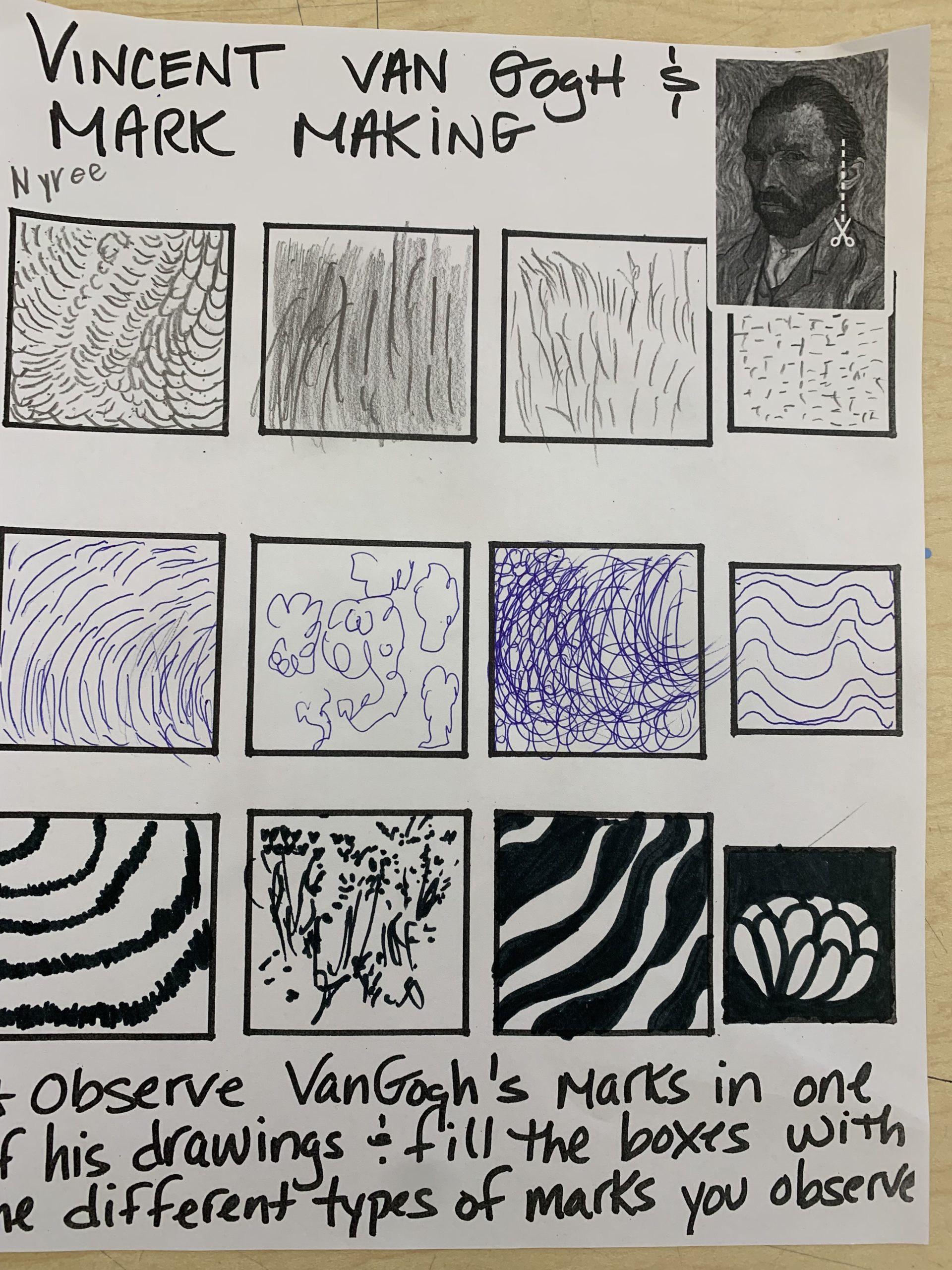 4th Grade Artists Make Their Mark – The Pennfield School
