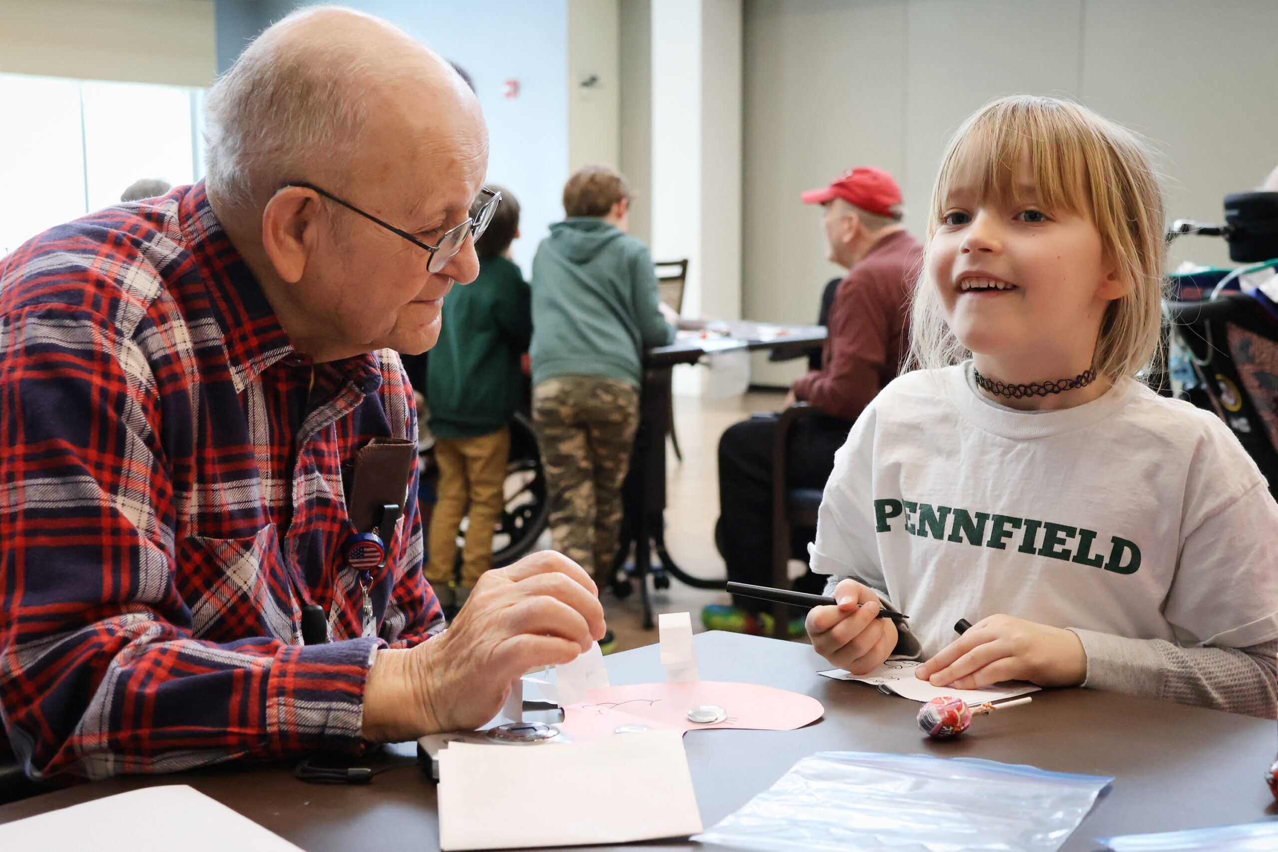 The Pennfield School A Heart to Heart Tour - 1st Graders Spread Love ...